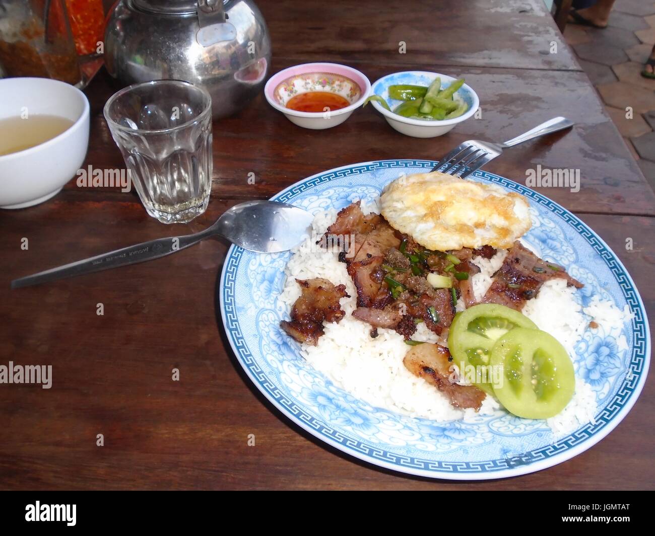 Restaurant Meal Poipet Cambodia Banteay Meanchey Province Border Town ...