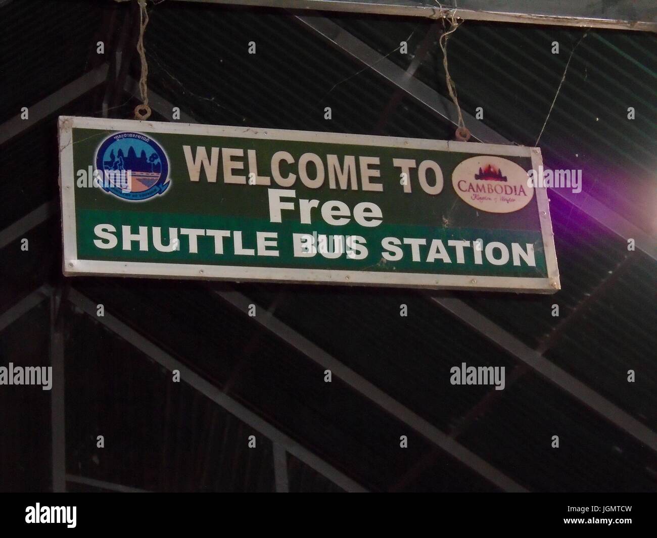 Fake bus stop sign hi-res stock photography and images - Alamy