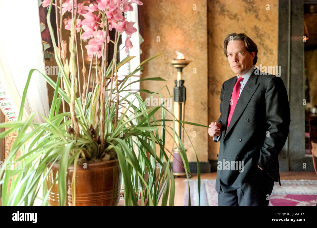 Lord March at home in Goodwood House, near Chichester Stock Photo - Alamy