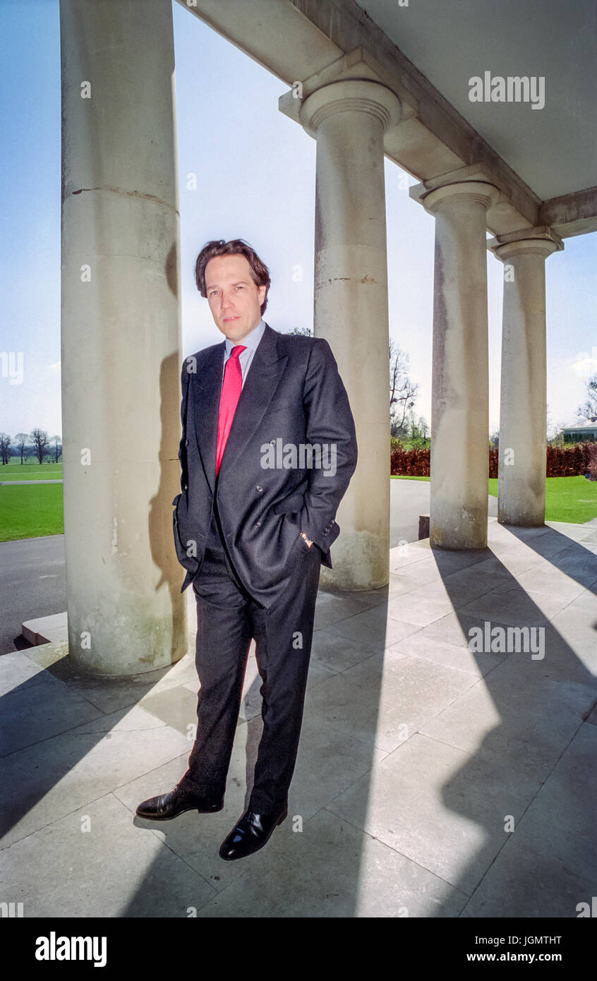 Lord March at home in Goodwood House, near Chichester Stock Photo - Alamy