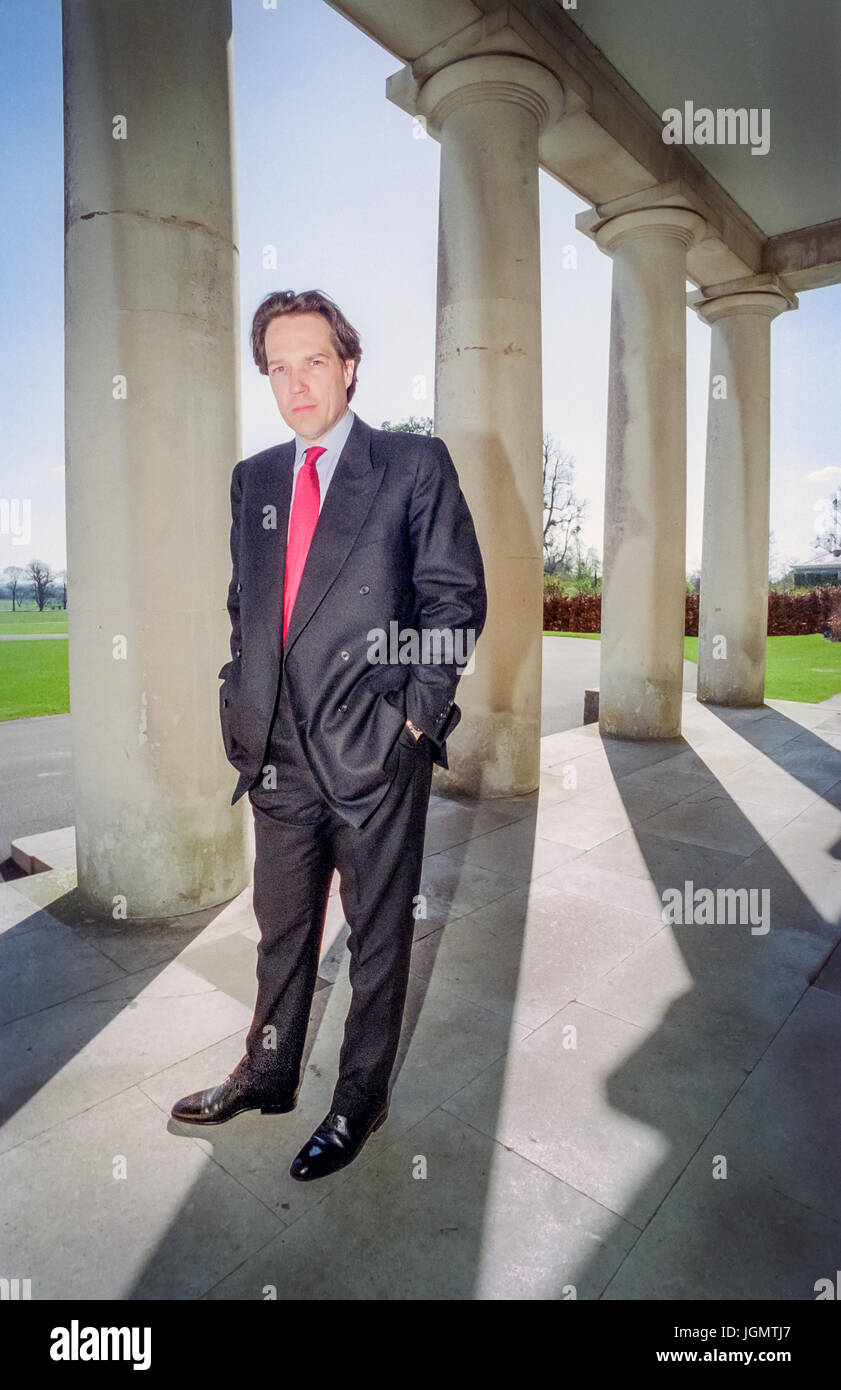 Lord March at home in Goodwood House, near Chichester Stock Photo - Alamy