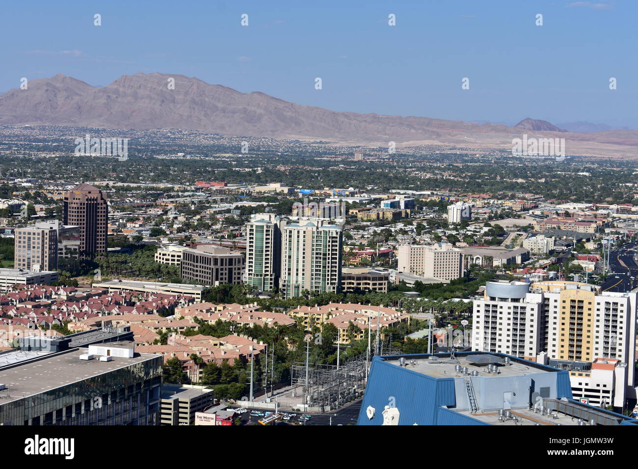 Nevada Downtown Skyline Stock Photo - Alamy