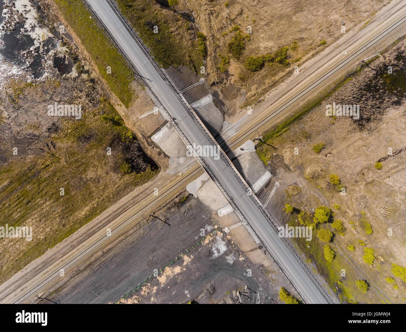 Above rail shot hi-res stock photography and images - Alamy