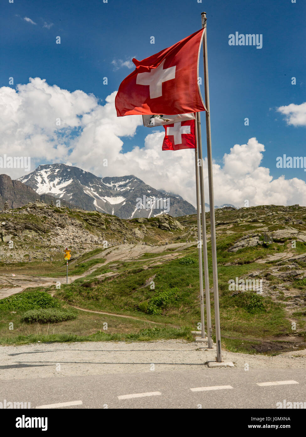 German swiss flag hi-res stock photography and images - Alamy