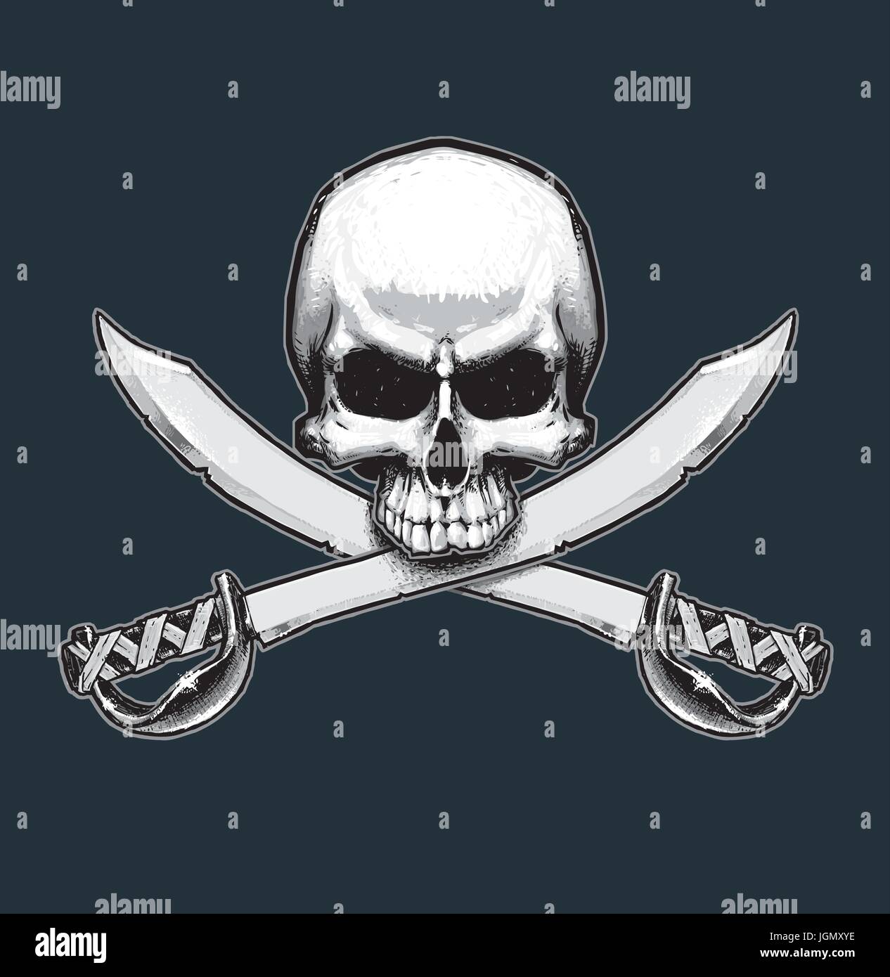 Skull And Crossed Swords