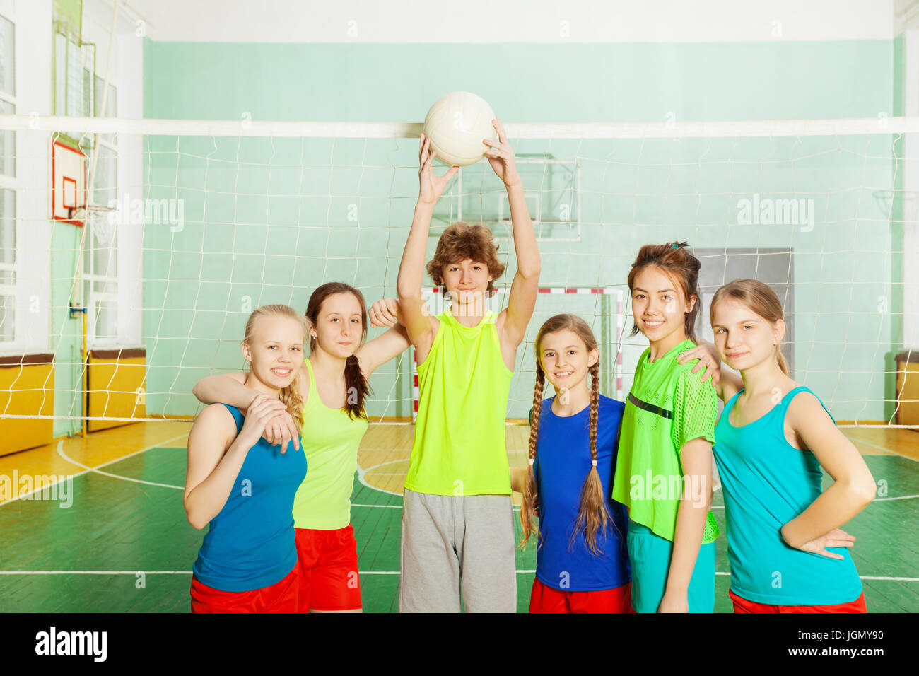 Team captain volleyball hi-res stock photography and images - Alamy