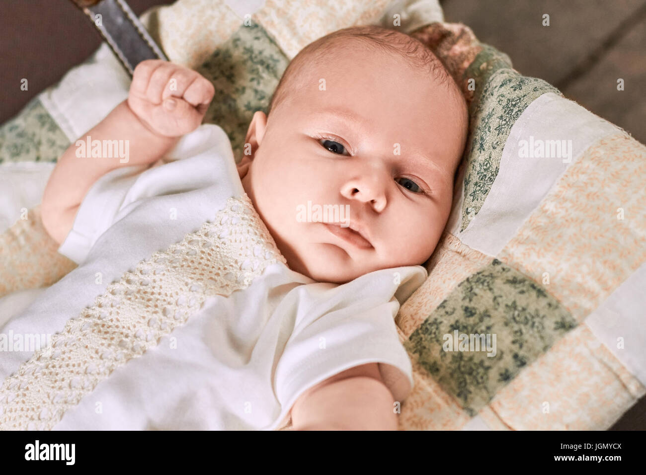 Look of a little child. Adorable baby boy. Our hope and our future ...