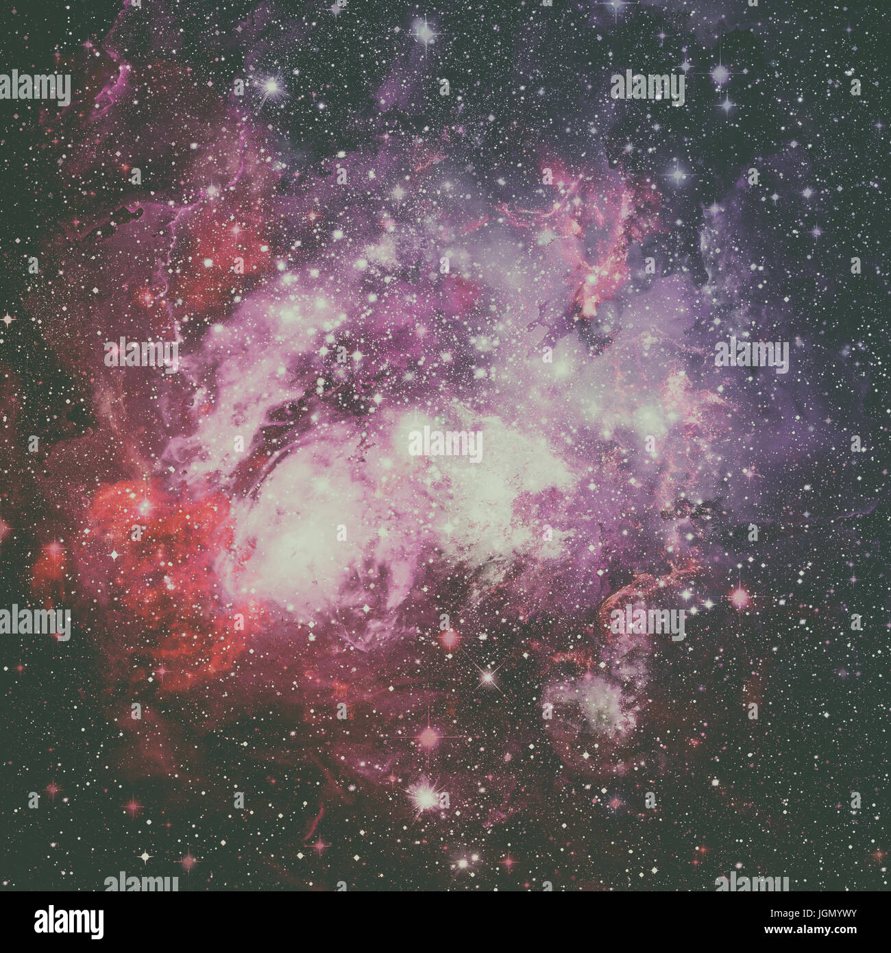 Beautiful nebula, stars and galaxies Stock Photo - Alamy