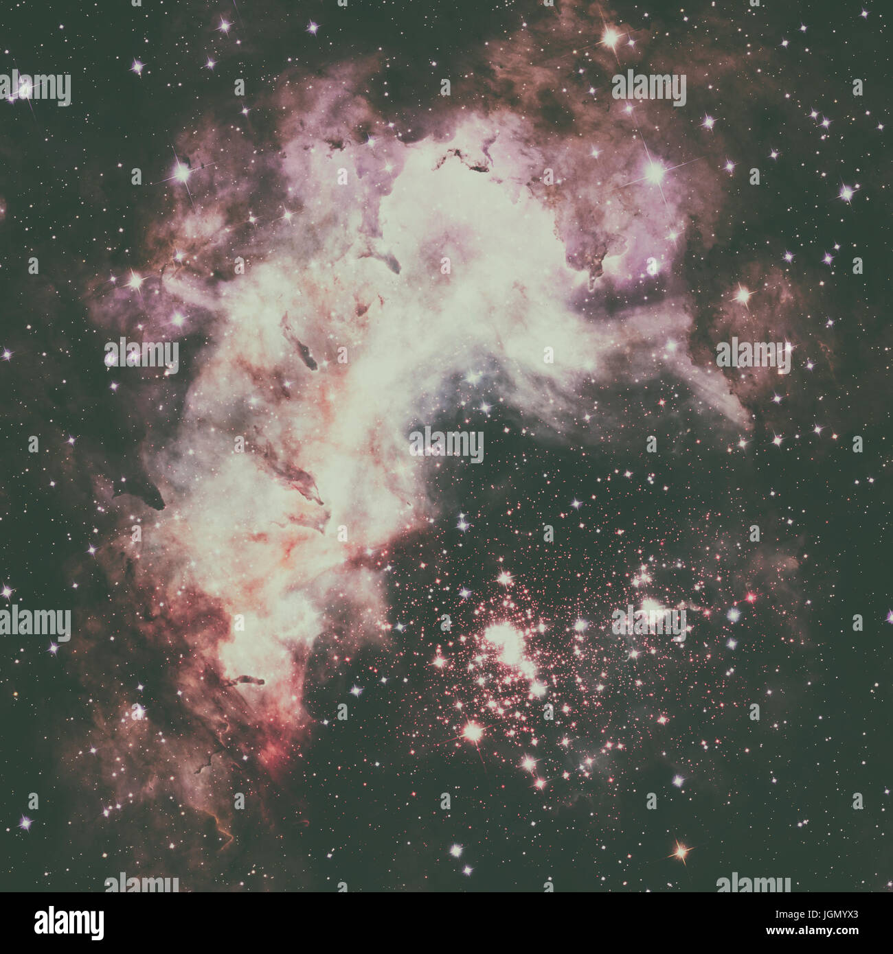 Super star cluster Westerlund 2 in the constellation Carina Stock Photo ... Super star cluster Westerlund 2 in the constellation Carina Stock Photo ...