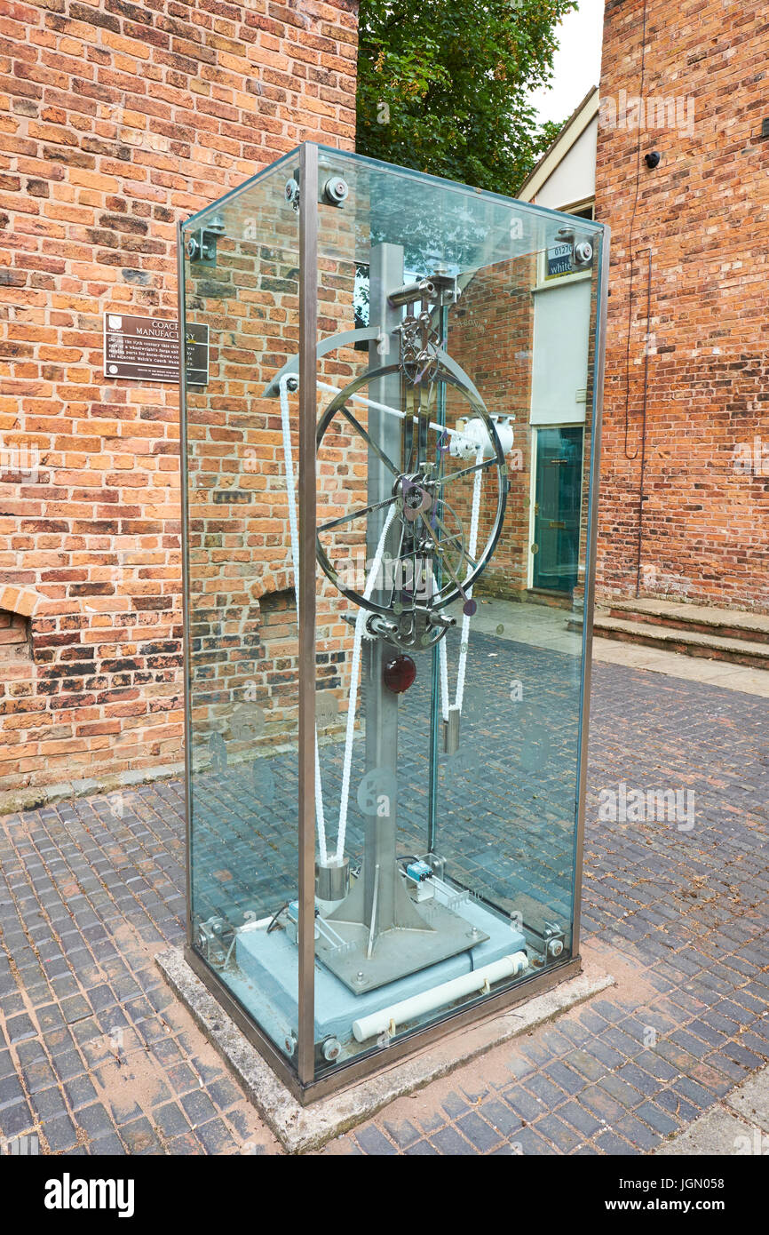 Millennium Clock Made By Clockmaker Paul Beckett, Cocoa Yard, Nantwich ...