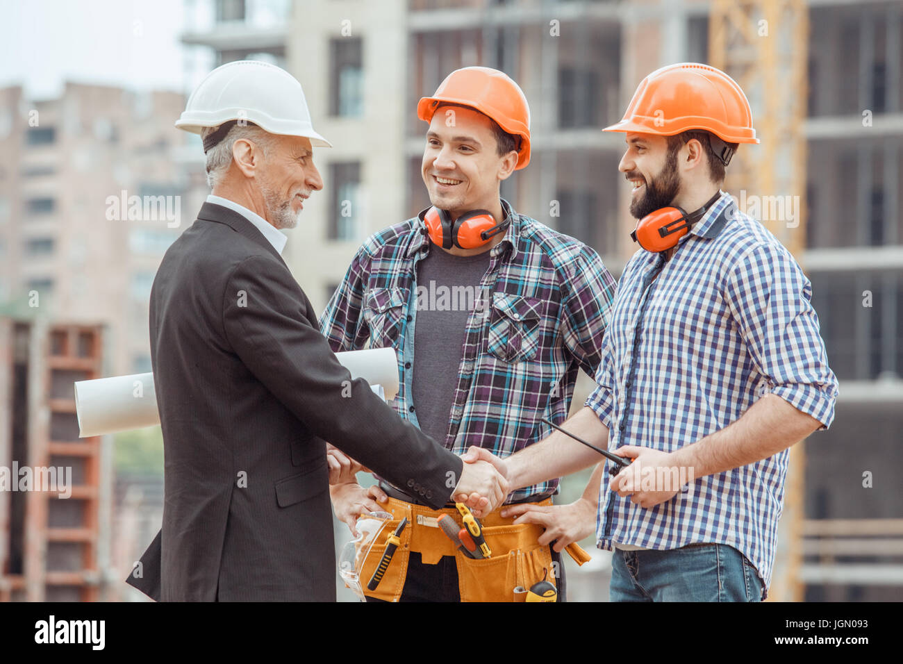 Male work building construction engineering occupation project Stock ...