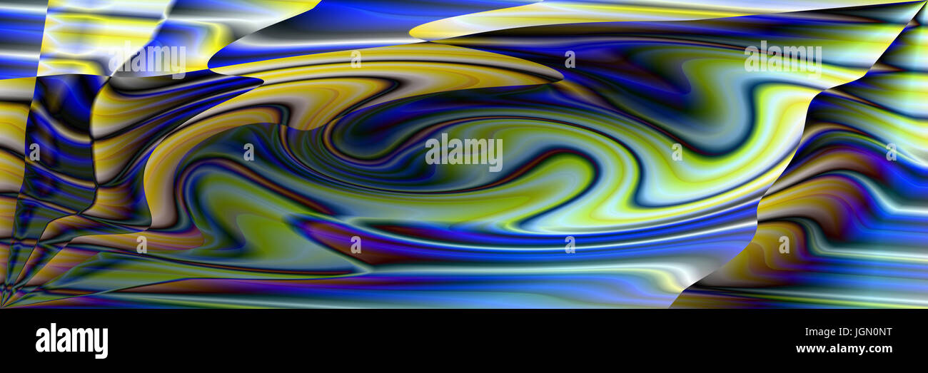 Digital art by Alfred Georg Sonsalla, abstract three-dimensional ...