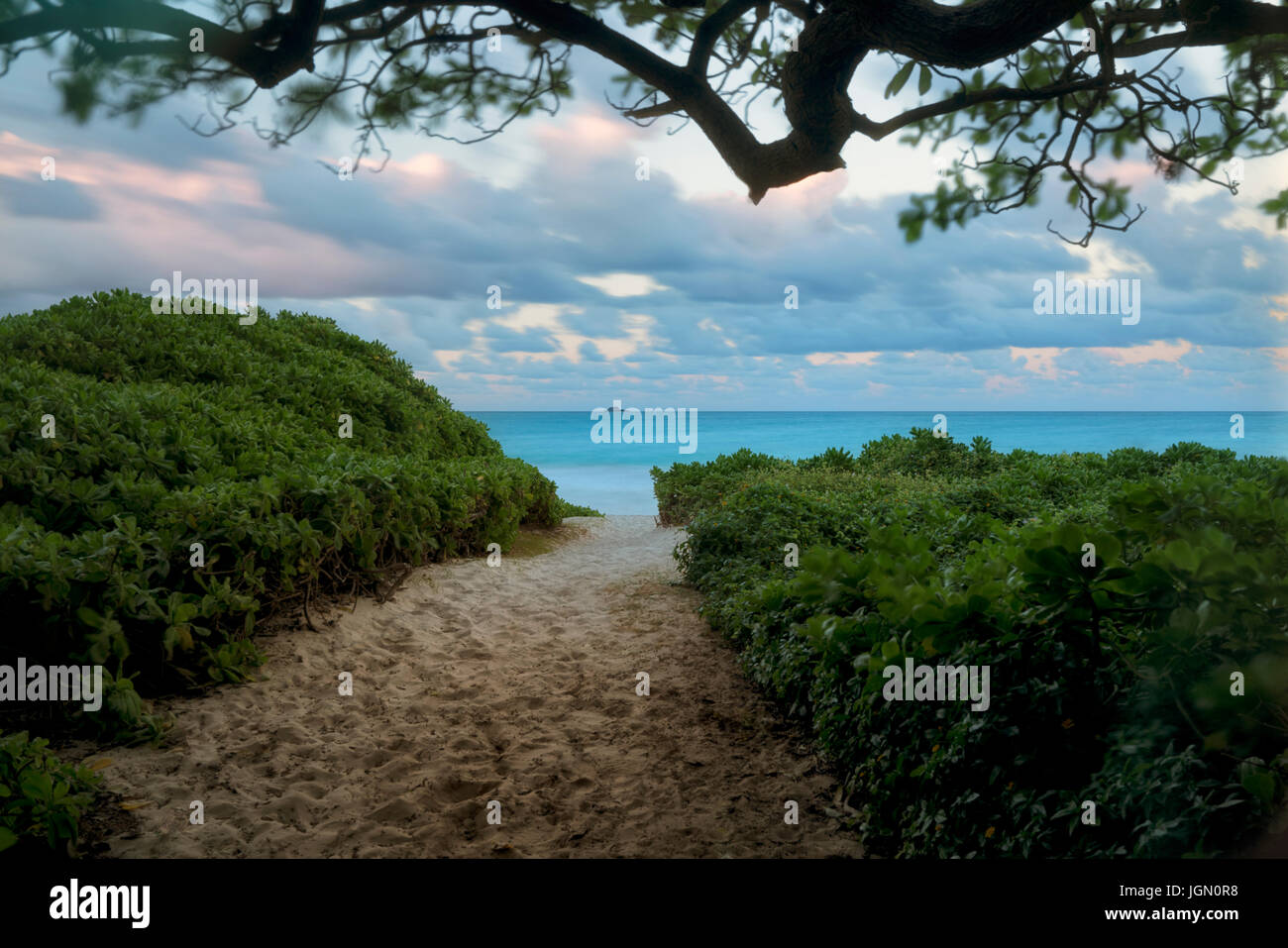 Kalama beach park oahu hi-res stock photography and images - Alamy