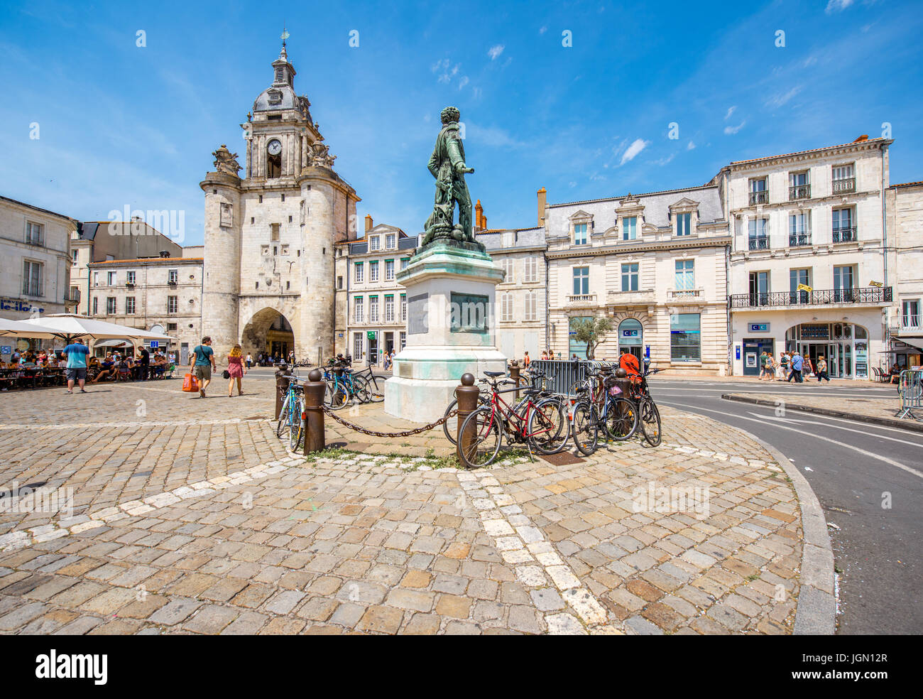 La Rochelle city in France Stock Photo - Alamy