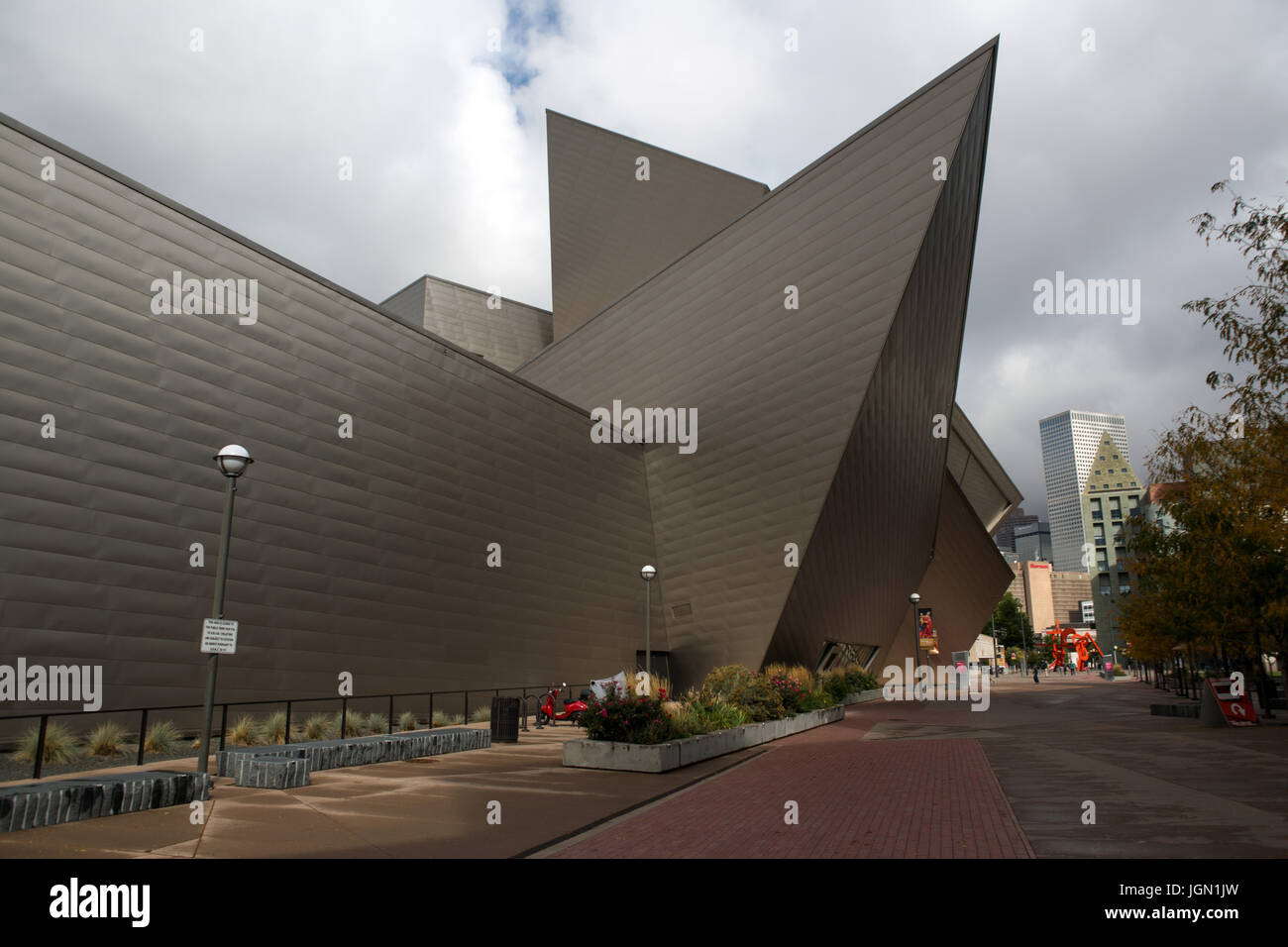 Denver Art museum, Denver, Colorado Stock Photo - Alamy