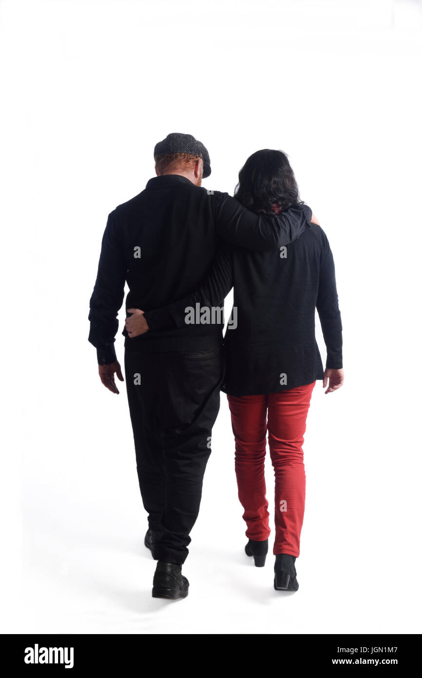 Walk embrace Cut Out Stock Images & Pictures - Alamy
