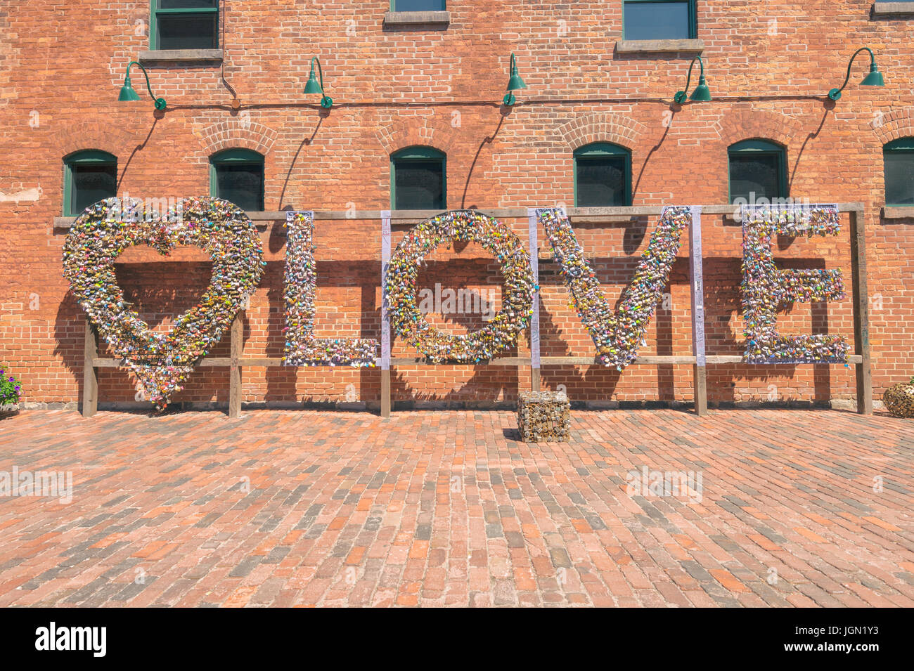 Distillery district heart hi-res stock photography and images - Alamy