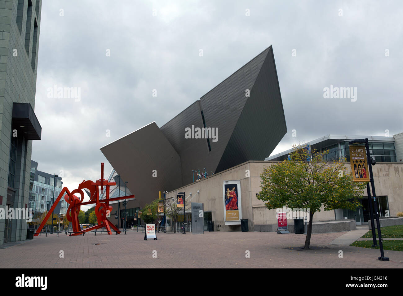 Denver Art museum, Denver, Colorado Stock Photo - Alamy