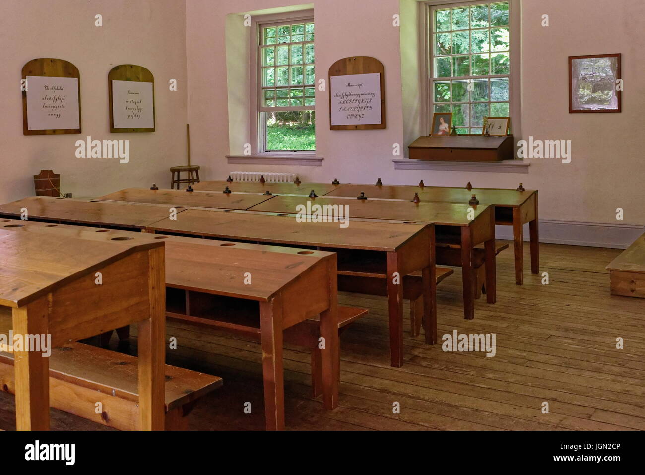 One Room School House Historic High Resolution Stock Photography and ...