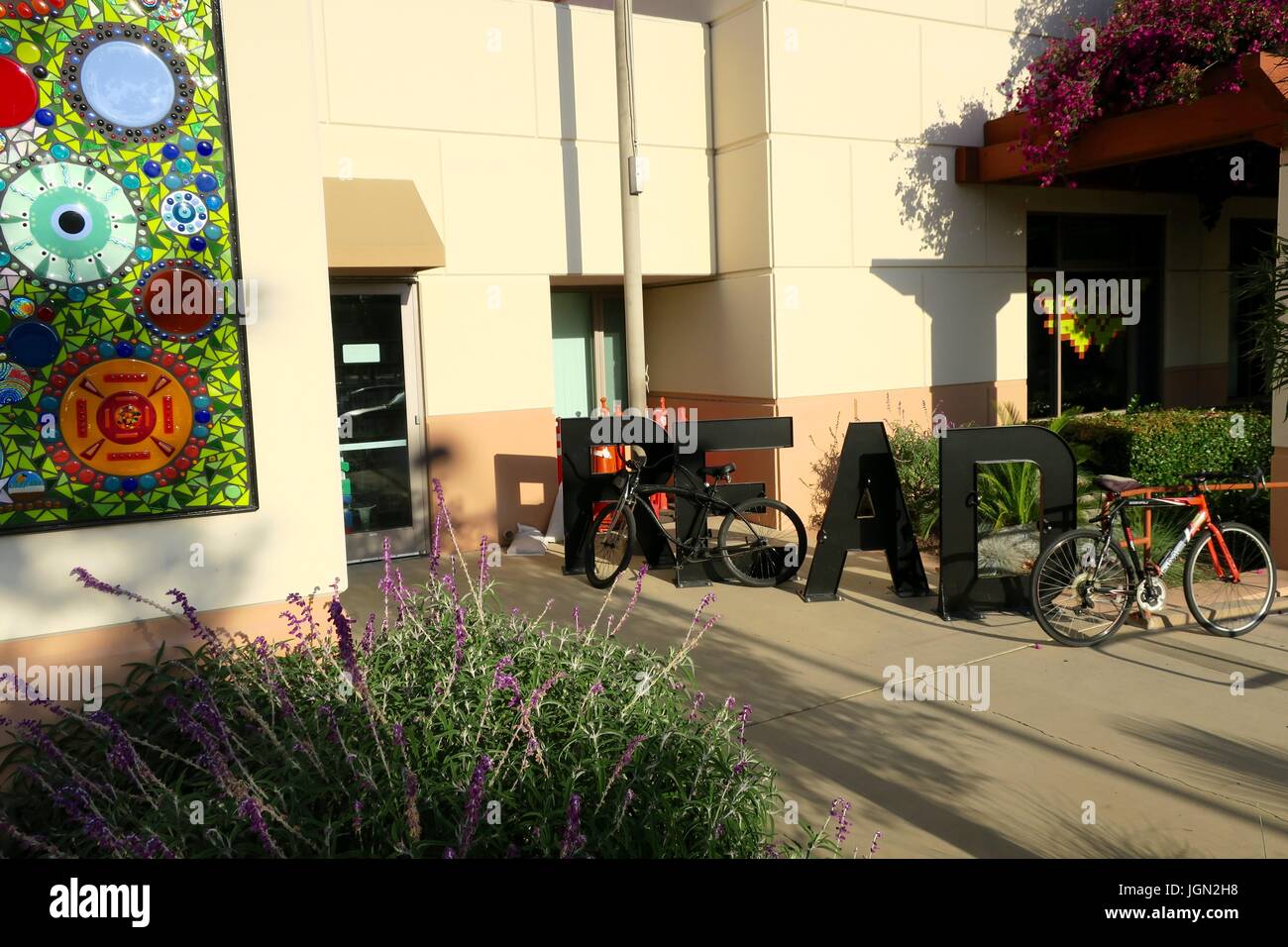 Vista Public Library Stock Photo - Alamy