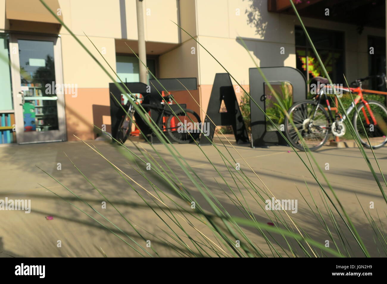 Vista Public Library Stock Photo - Alamy