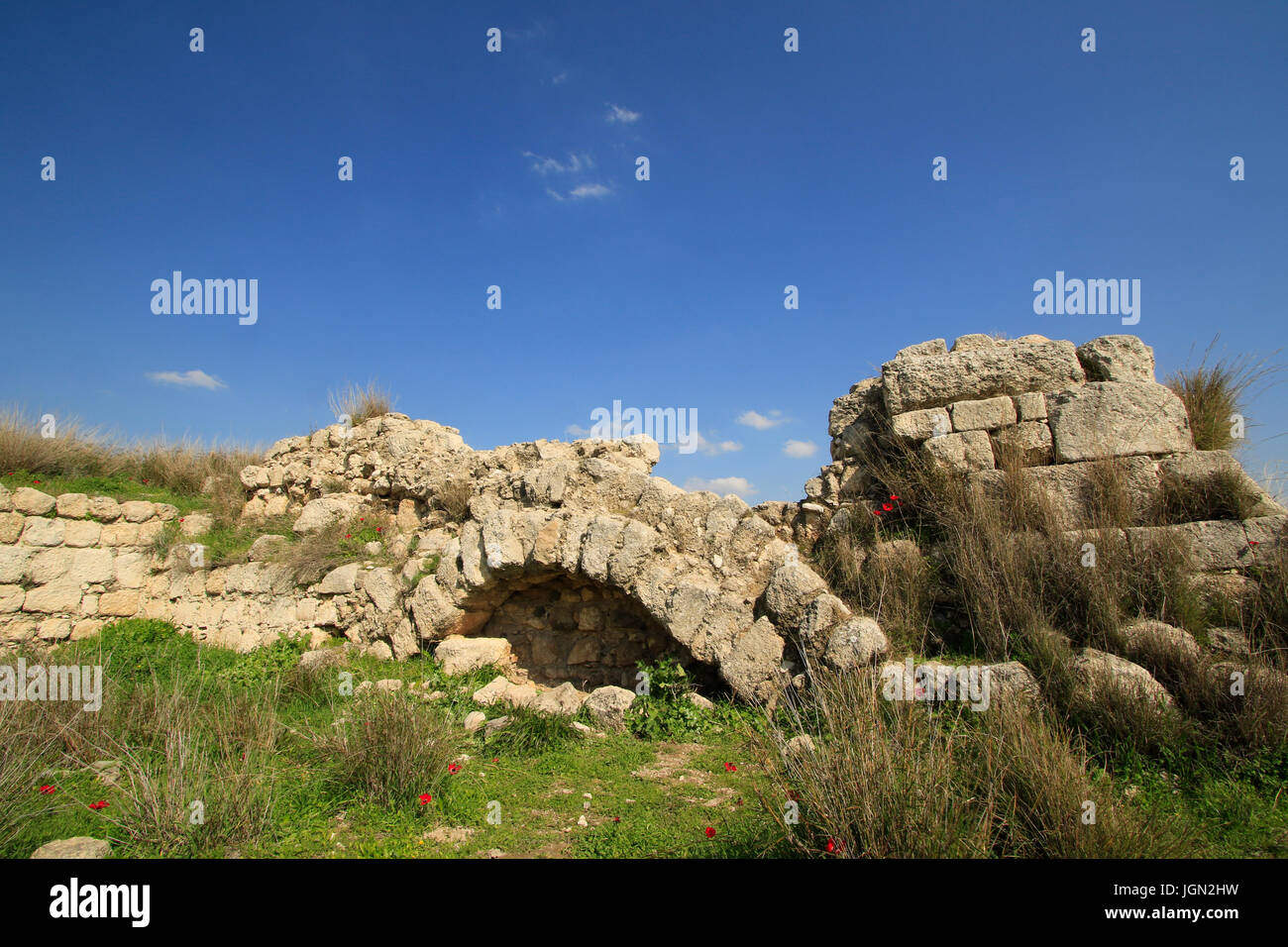 Archaeology biblical byzantine monastery hi-res stock photography and ...