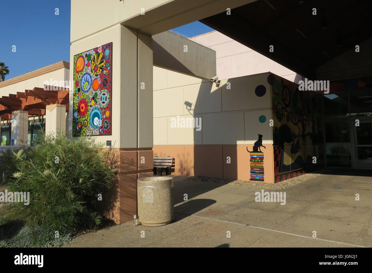 Vista Public Library Stock Photo - Alamy