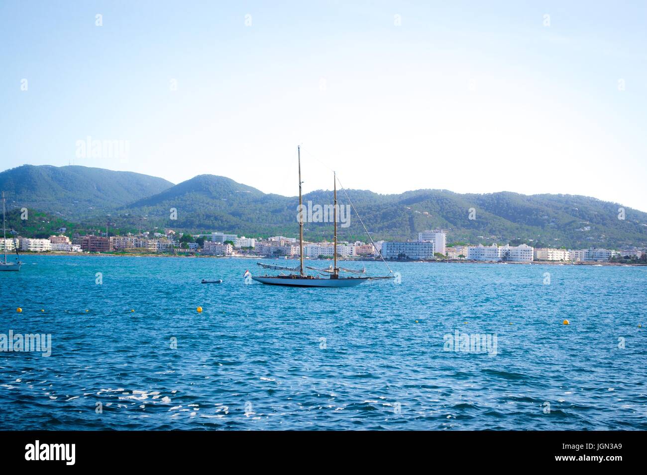 Landscape of the beautiful island of Ibiza Stock Photo - Alamy