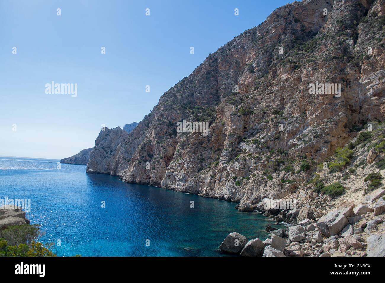 Landscape beautiful island ibiza hi-res stock photography and images ...