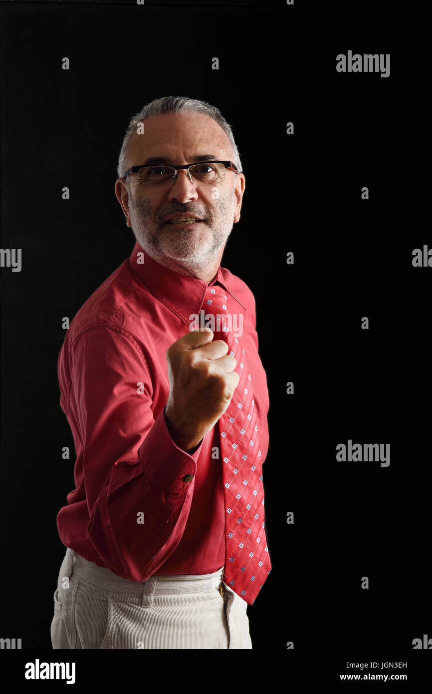 Caucasian victorious hi-res stock photography and images - Alamy