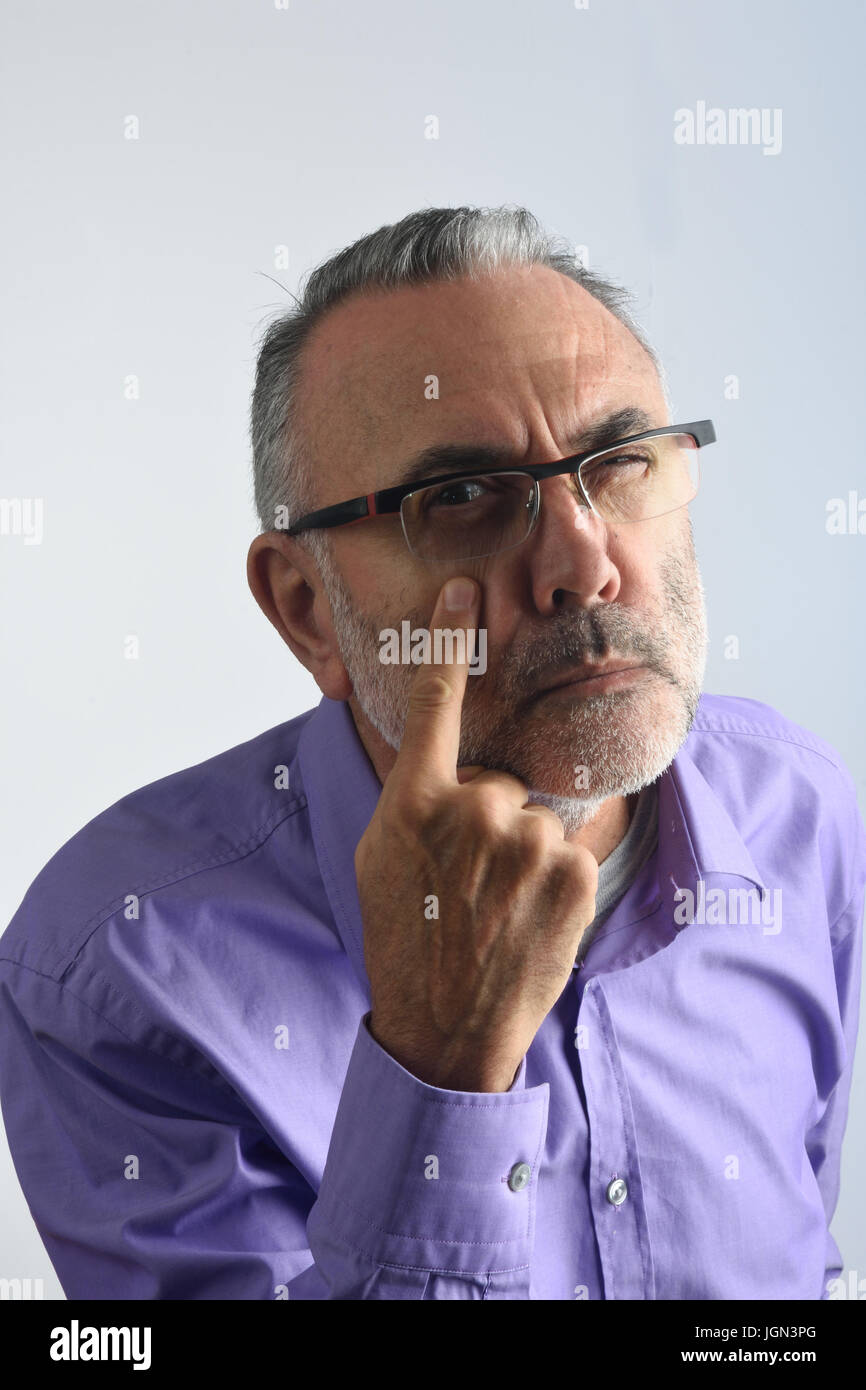 Finger In Eye High Resolution Stock Photography and Images - Alamy