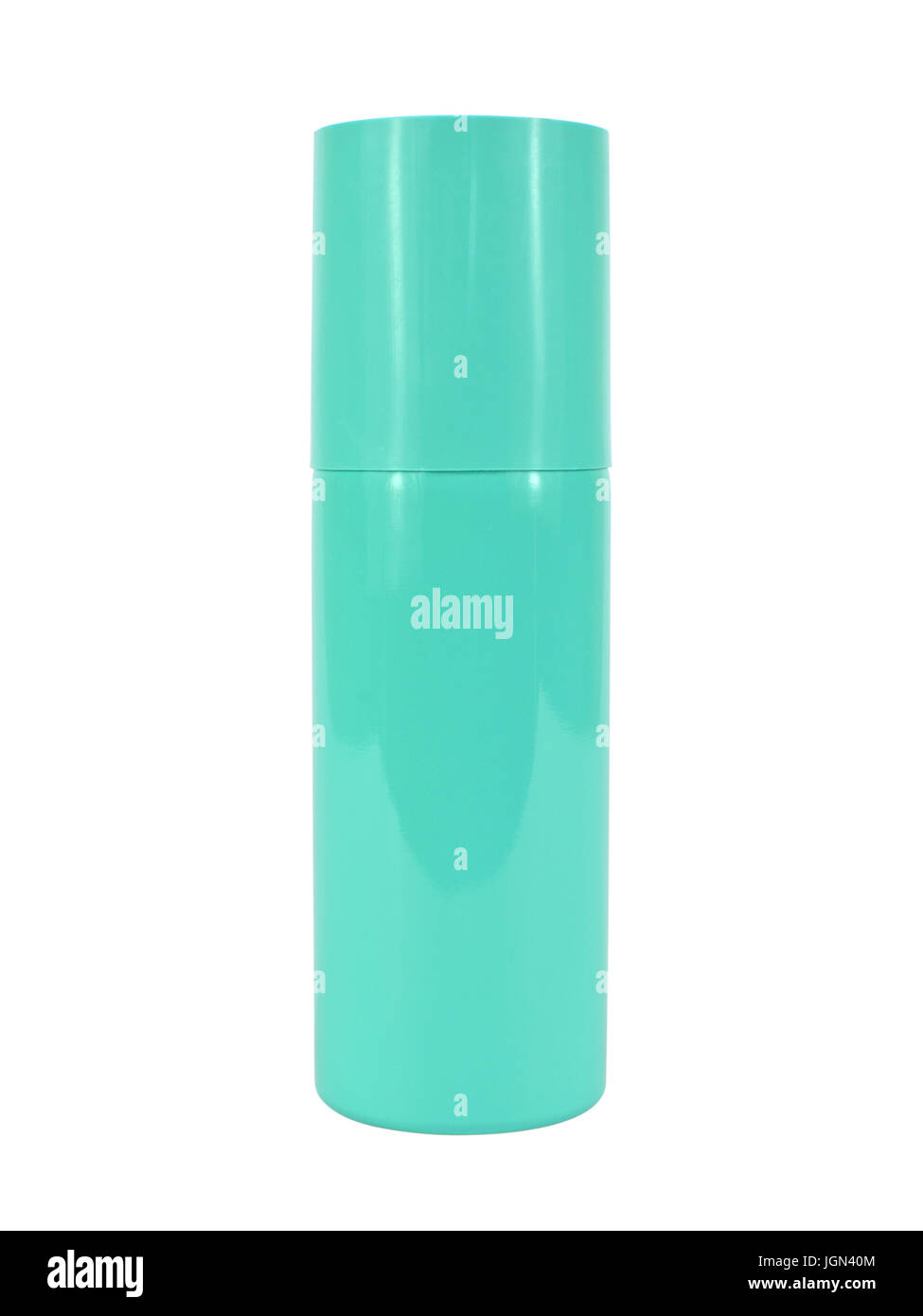 Closed plastic dispenser for the skin care lotion, without any label ...