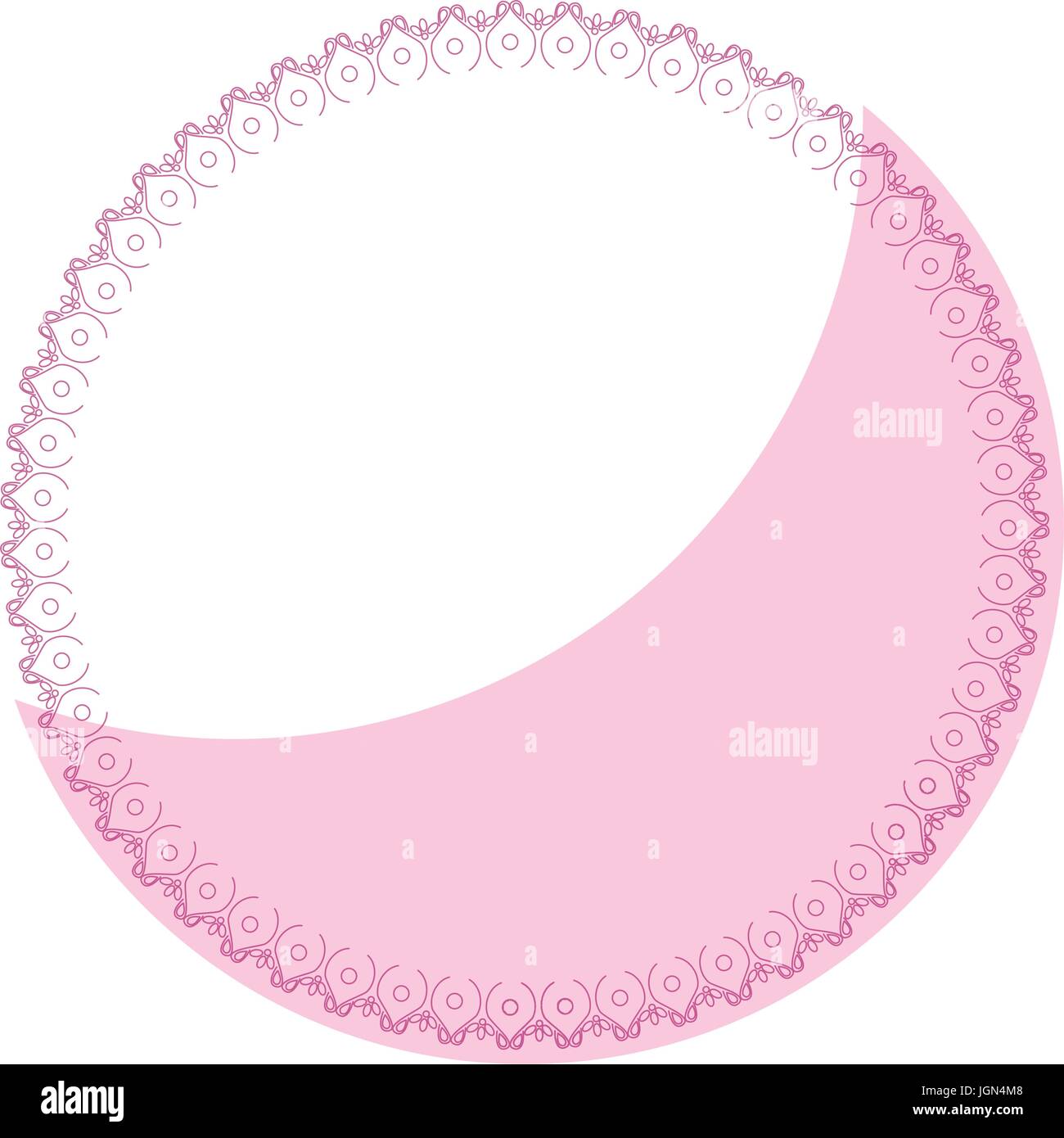 Elegant Victorian with circular shaped frame Stock Vector Image & Art ...