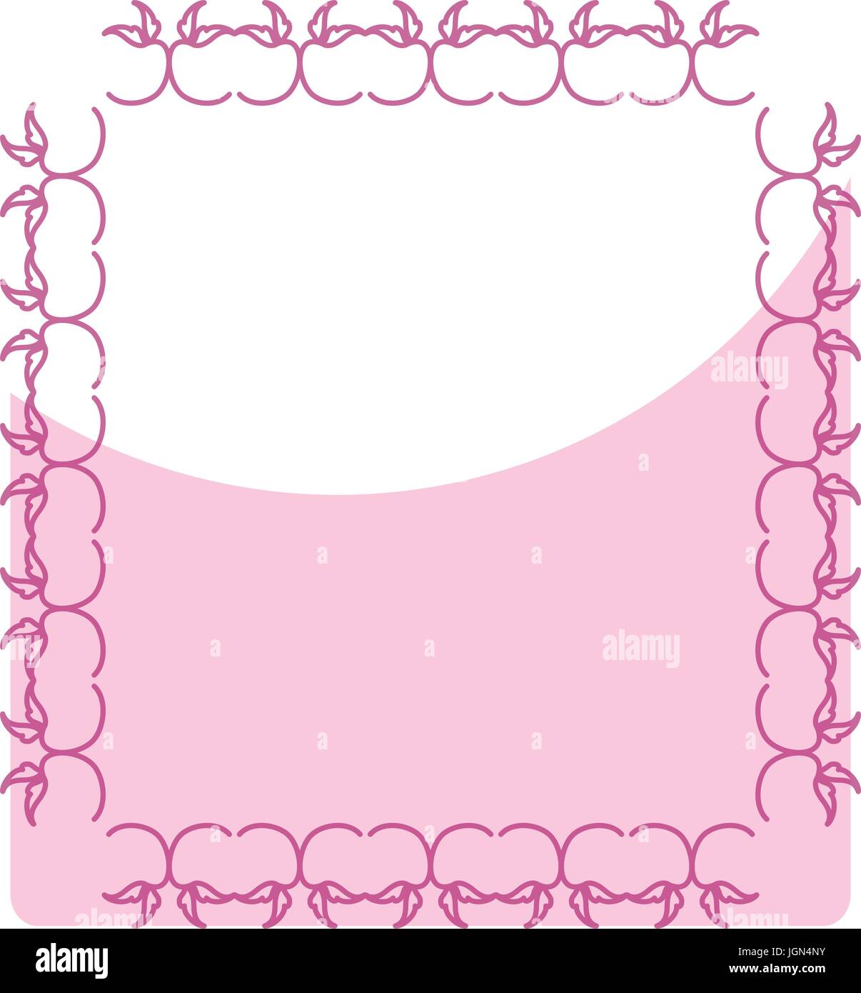 Elegant Victorian with square shape frame Stock Vector Image & Art - Alamy