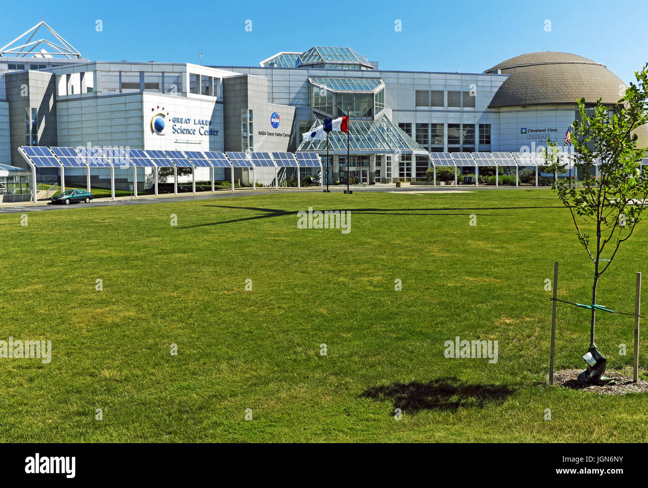 Great lakes science center dome theater hi-res stock photography and ...