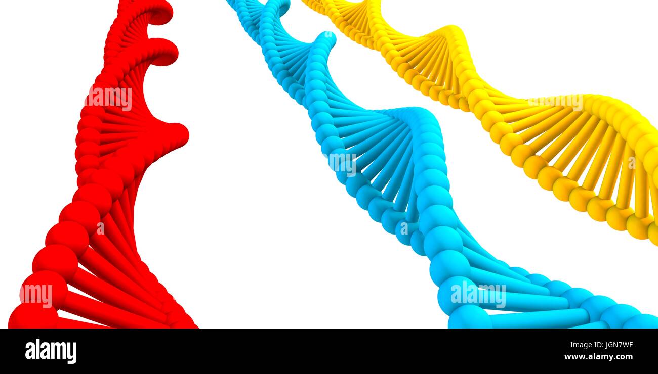 DNA Strand Helix Simple Abstract Background on White Stock Photo - Alamy