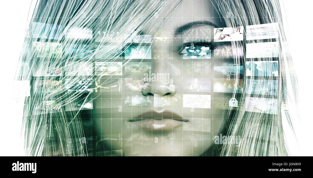 Data Analysis or Analytics with Woman Viewing Data Charts Stock Photo ...