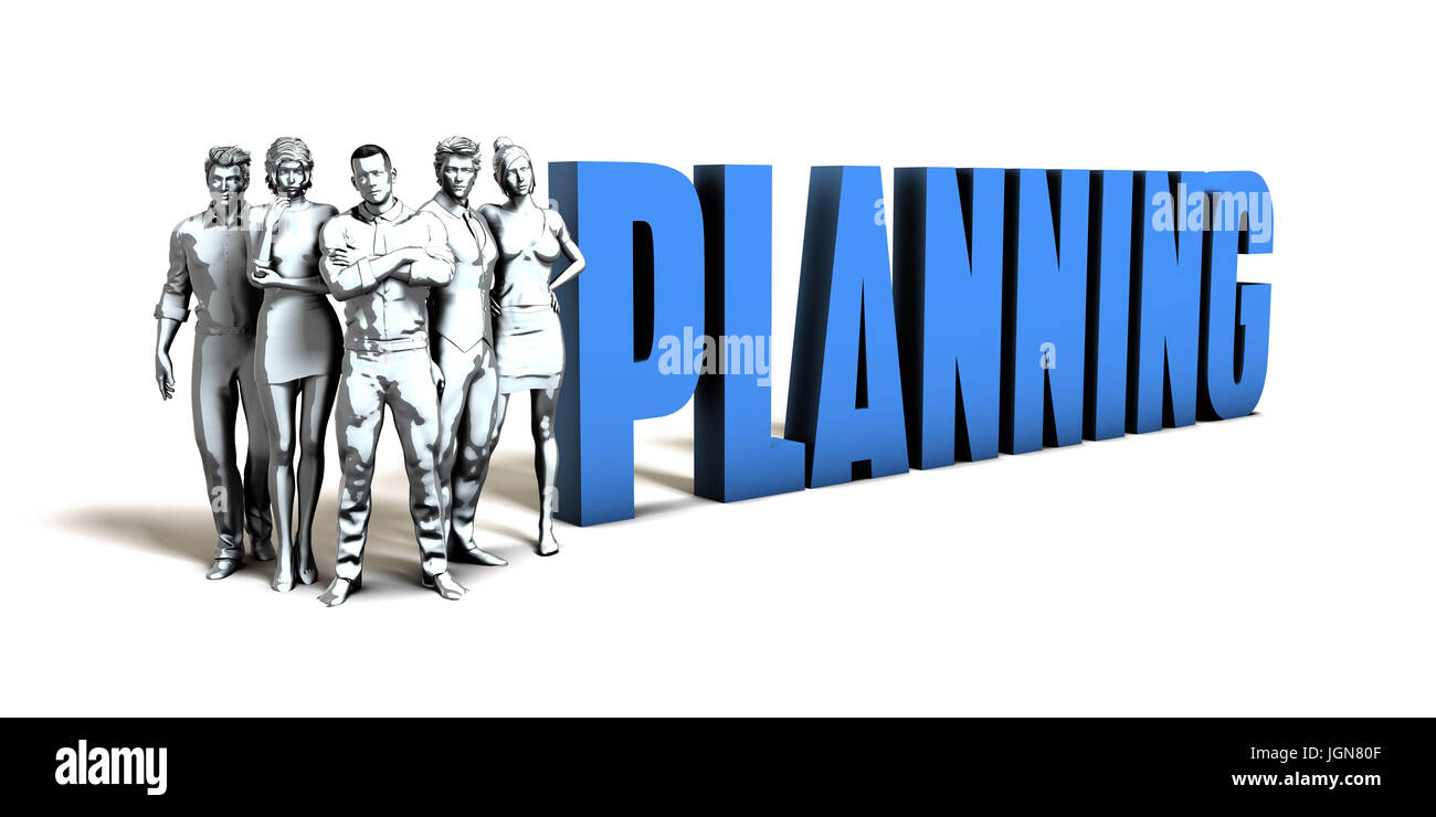 Planning Business Concept as a Presentation Background Stock Photo - Alamy
