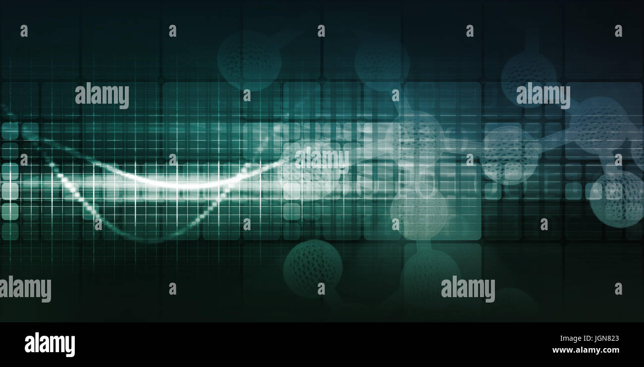 Disruptive Science and Technology as a Abstract Background Stock Photo ...