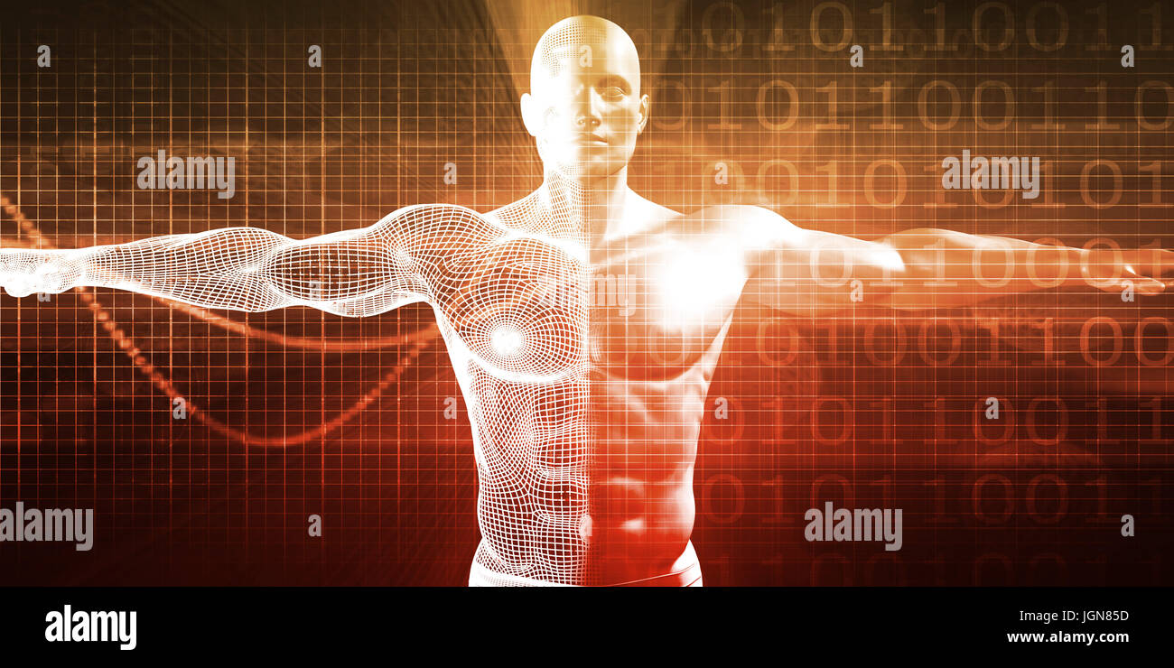 Medical Research on the Human Body as Concept Stock Photo - Alamy