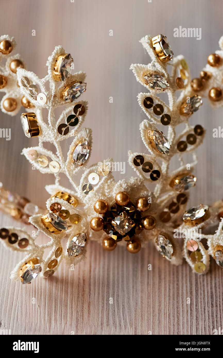 Hair ornament for the bride hairstyle, handmade.Wedding accessories ...