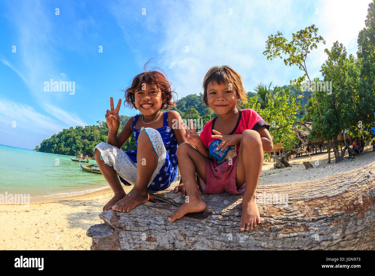Happy islands hi-res stock photography and images - Alamy