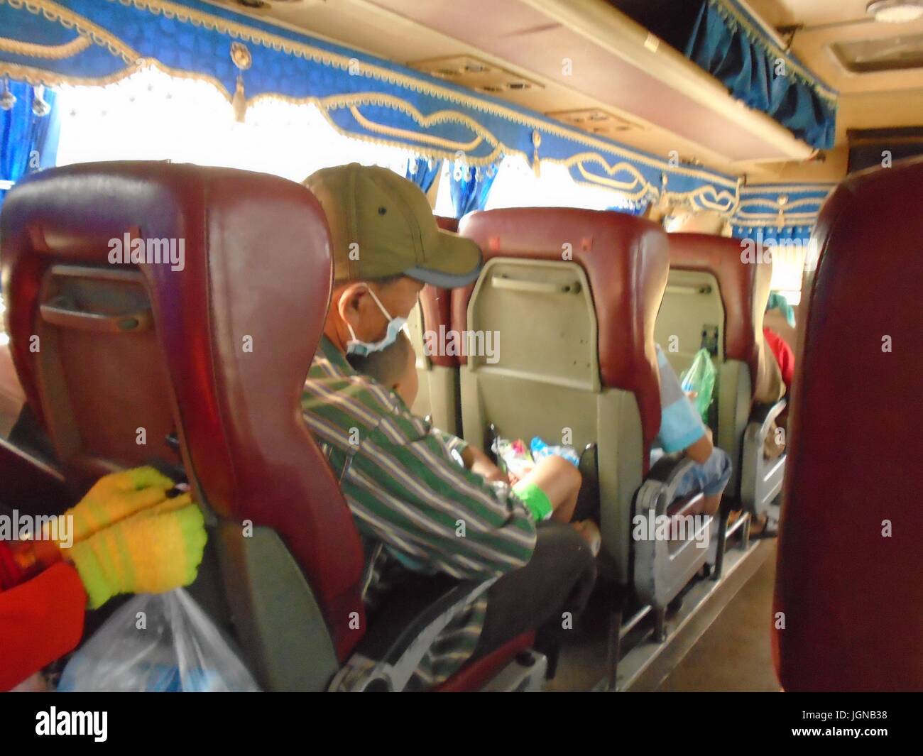 Tourist bus interior hi-res stock photography and images - Alamy