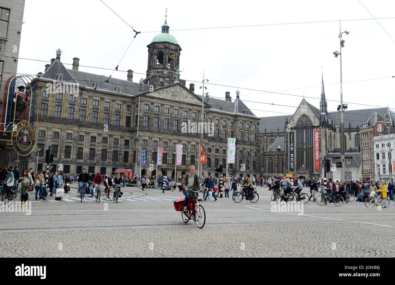 AMSTERDAM CIRCA JULY 2017. As global warming concerns mount and cities ...