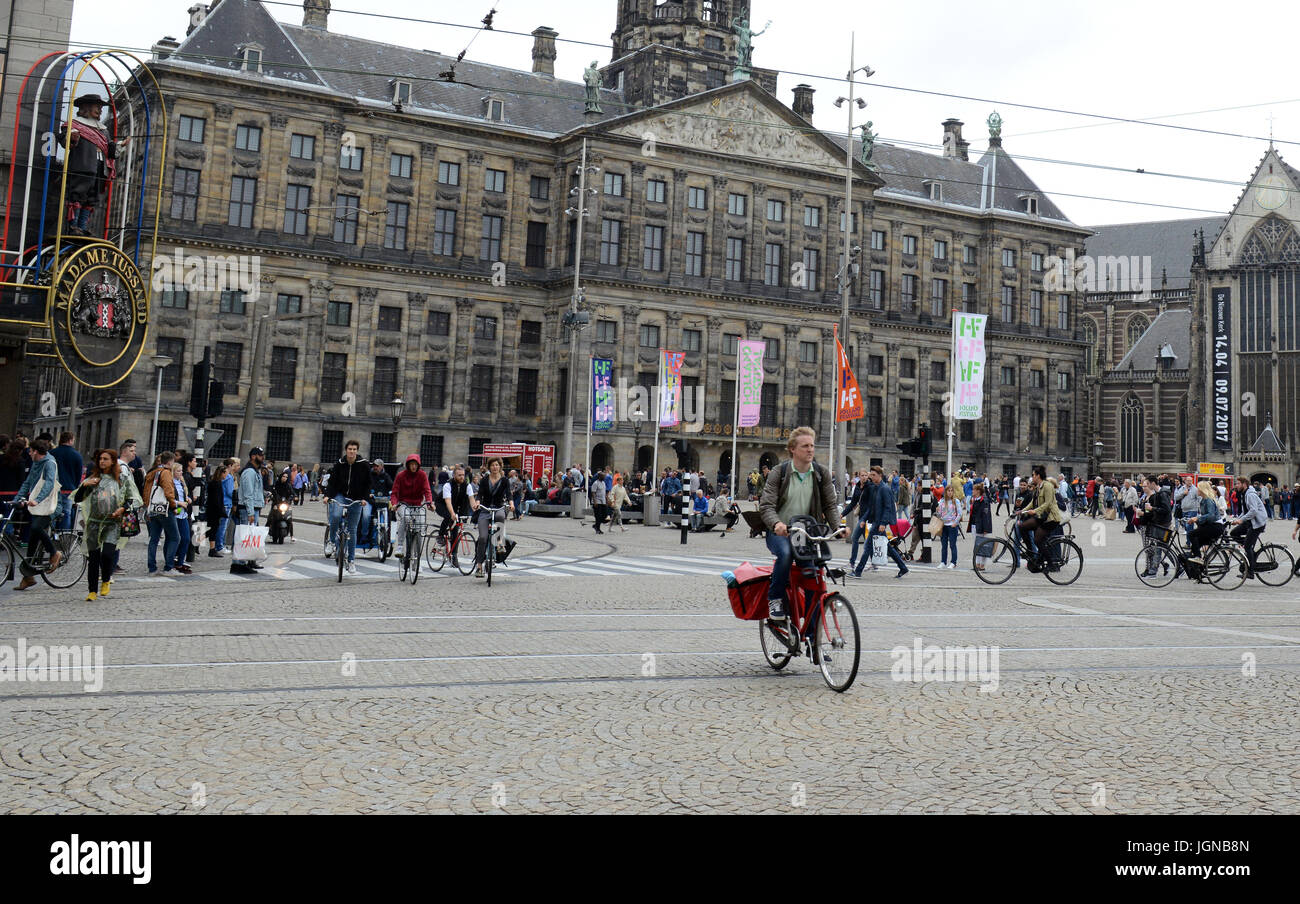 AMSTERDAM CIRCA JULY 2017. As global warming concerns mount and cities ...