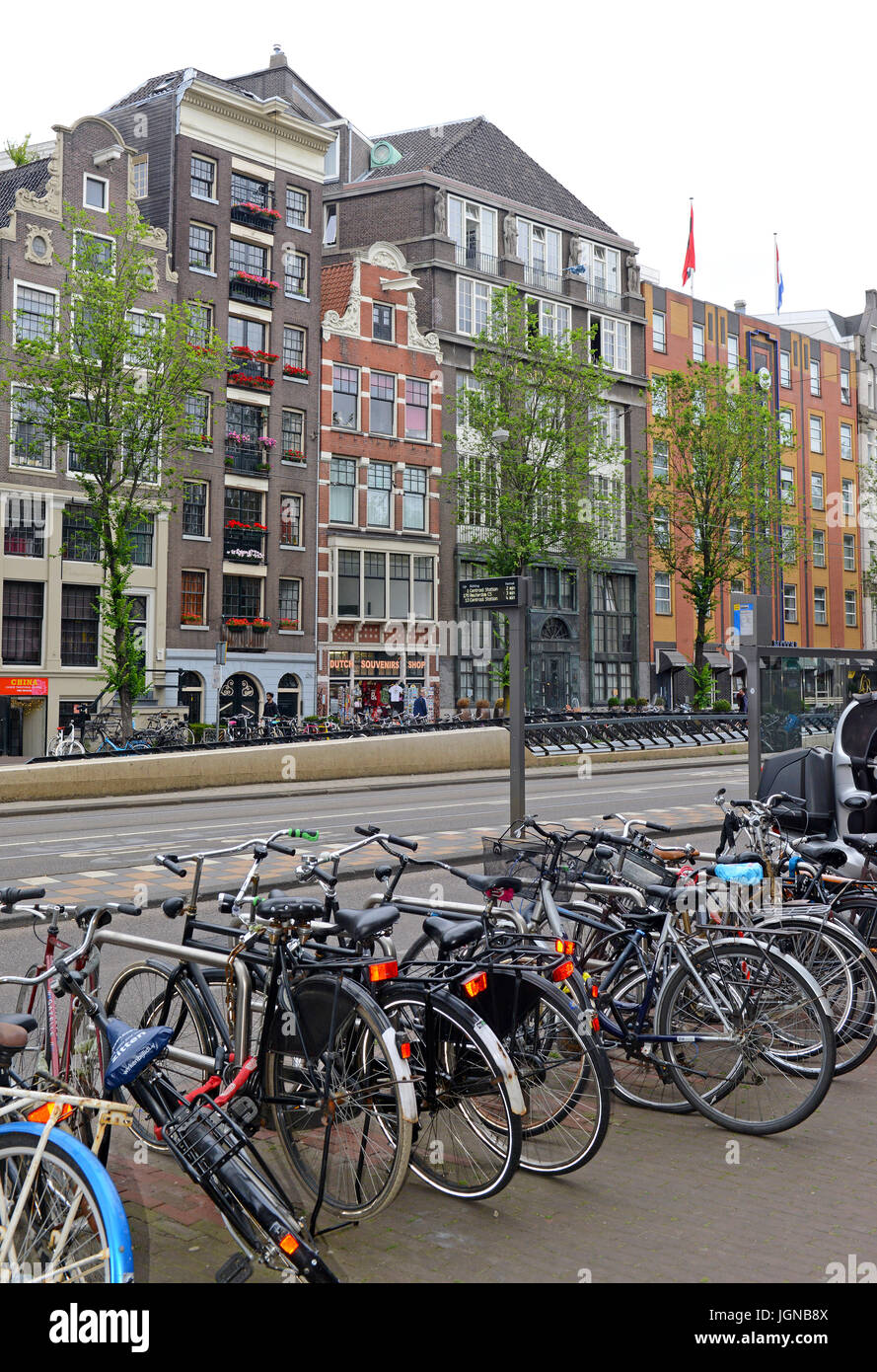 AMSTERDAM CIRCA JULY 2017. As global warming concerns mount and cities ...