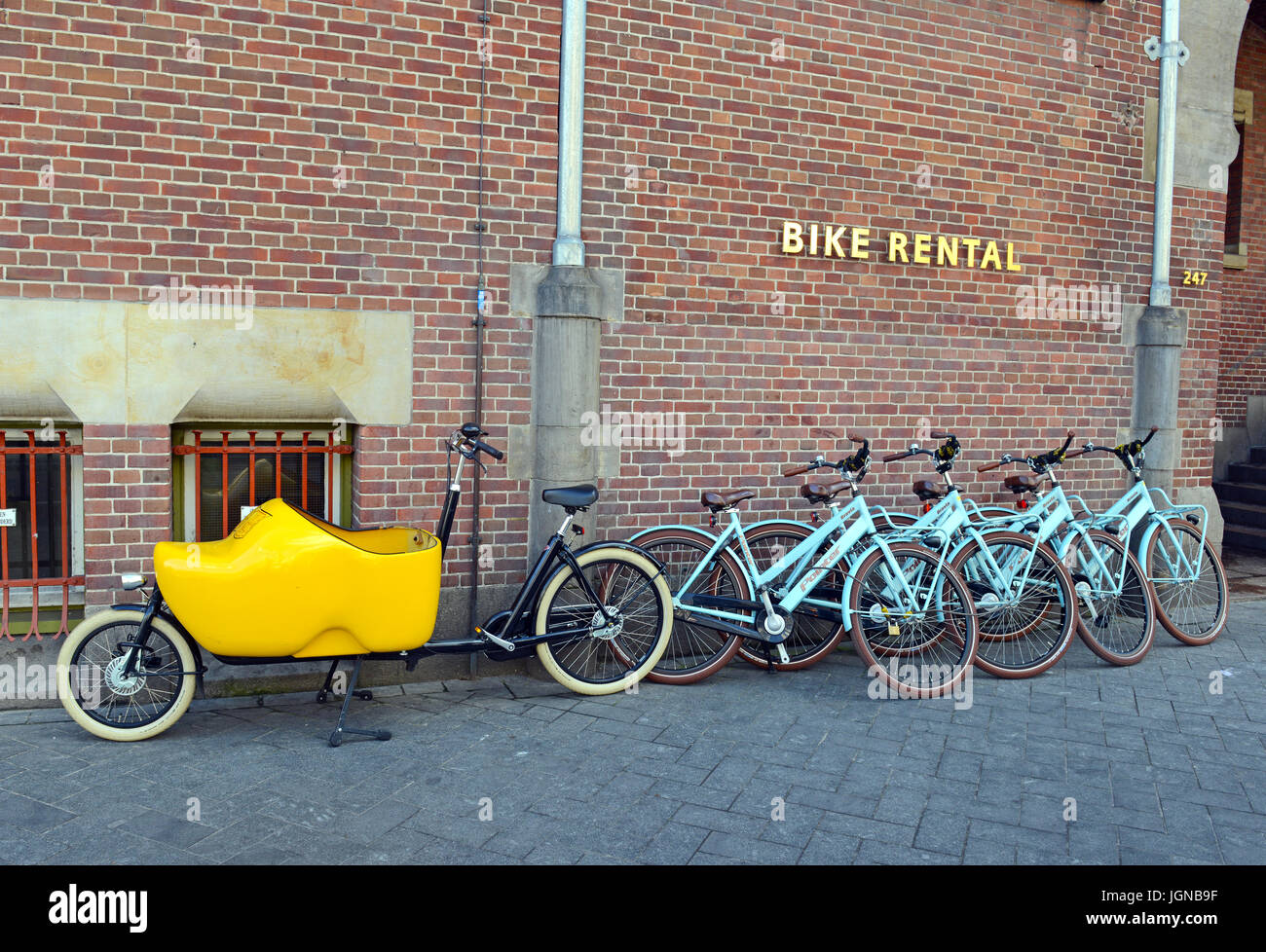 AMSTERDAM CIRCA JULY 2017. As global warming concerns mount and cities ...