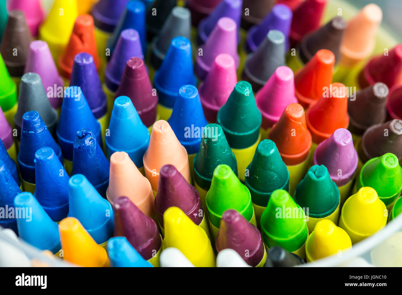 Crayons various color in hi-res stock photography and images - Alamy