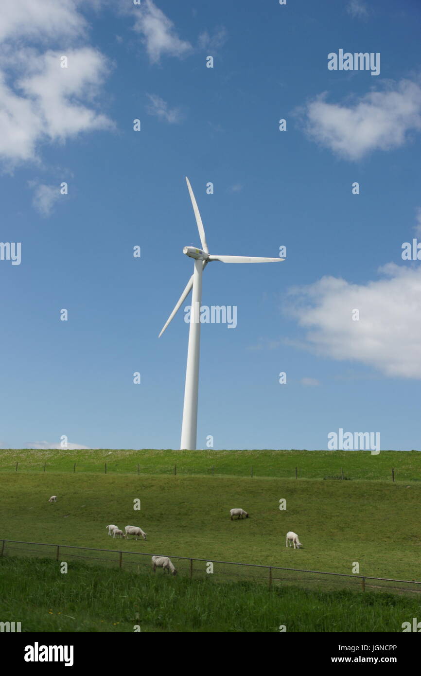 east yorkshire. green energy, wind turbine Stock Photo - Alamy