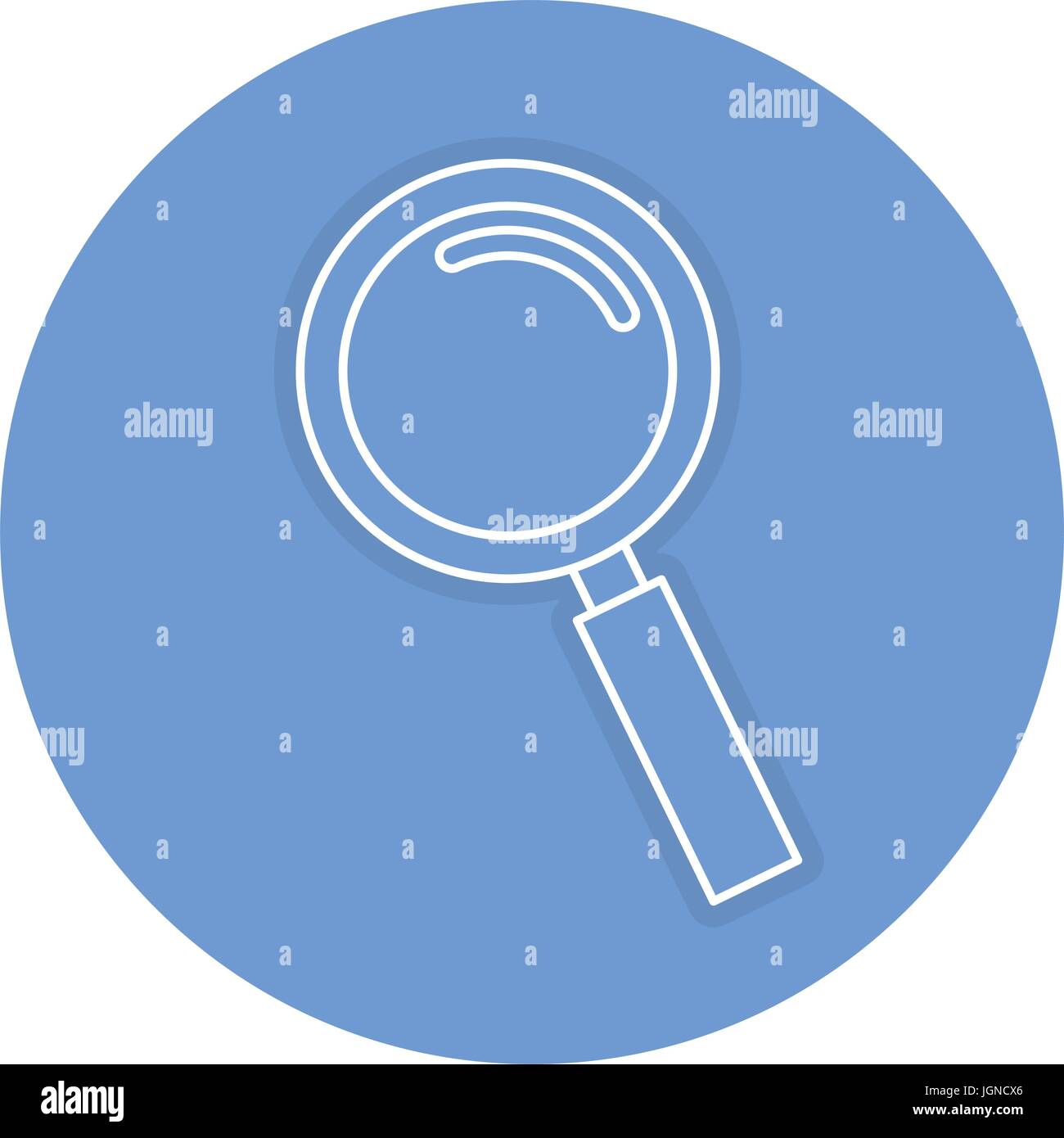 search magnifying glass icon vector illustration design Stock Vector ...